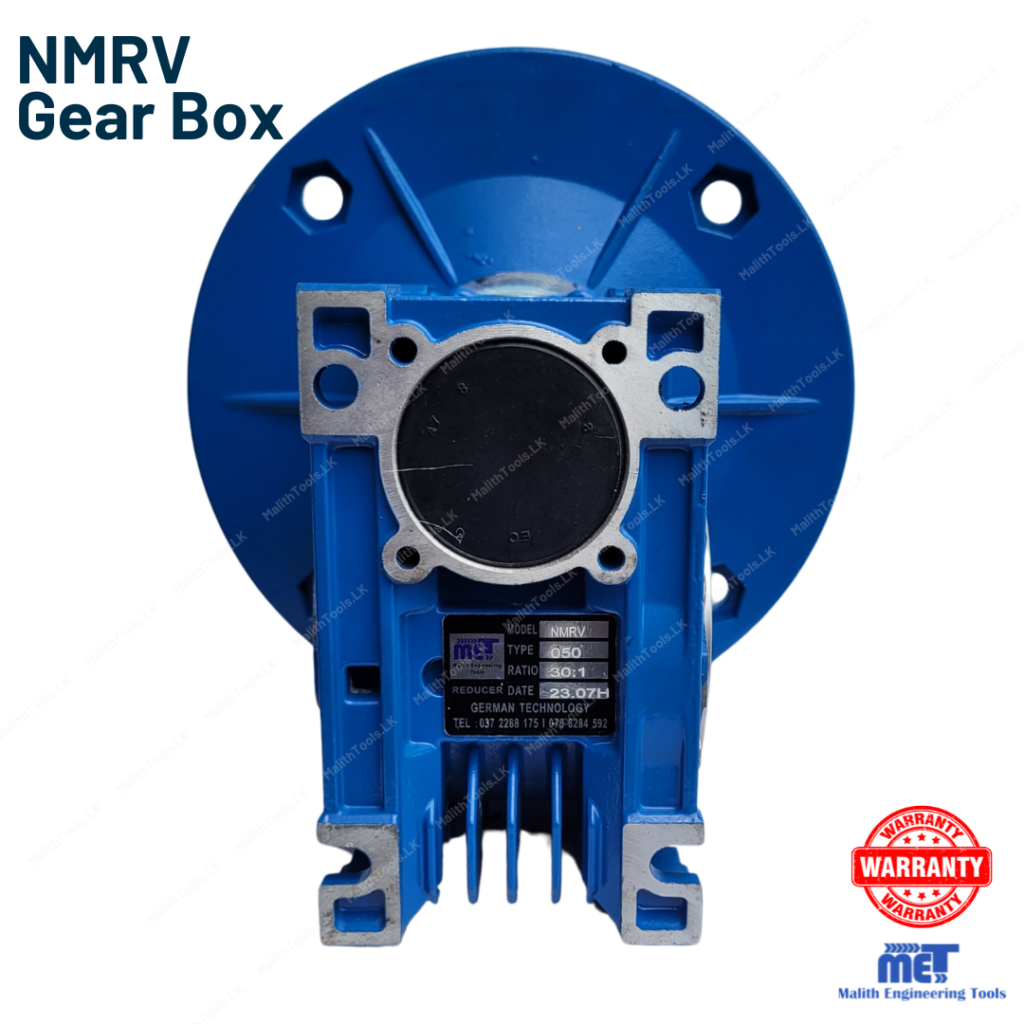 NMRV Worm Gear Box Reducer MET High Quality - Malith Engineering Tools